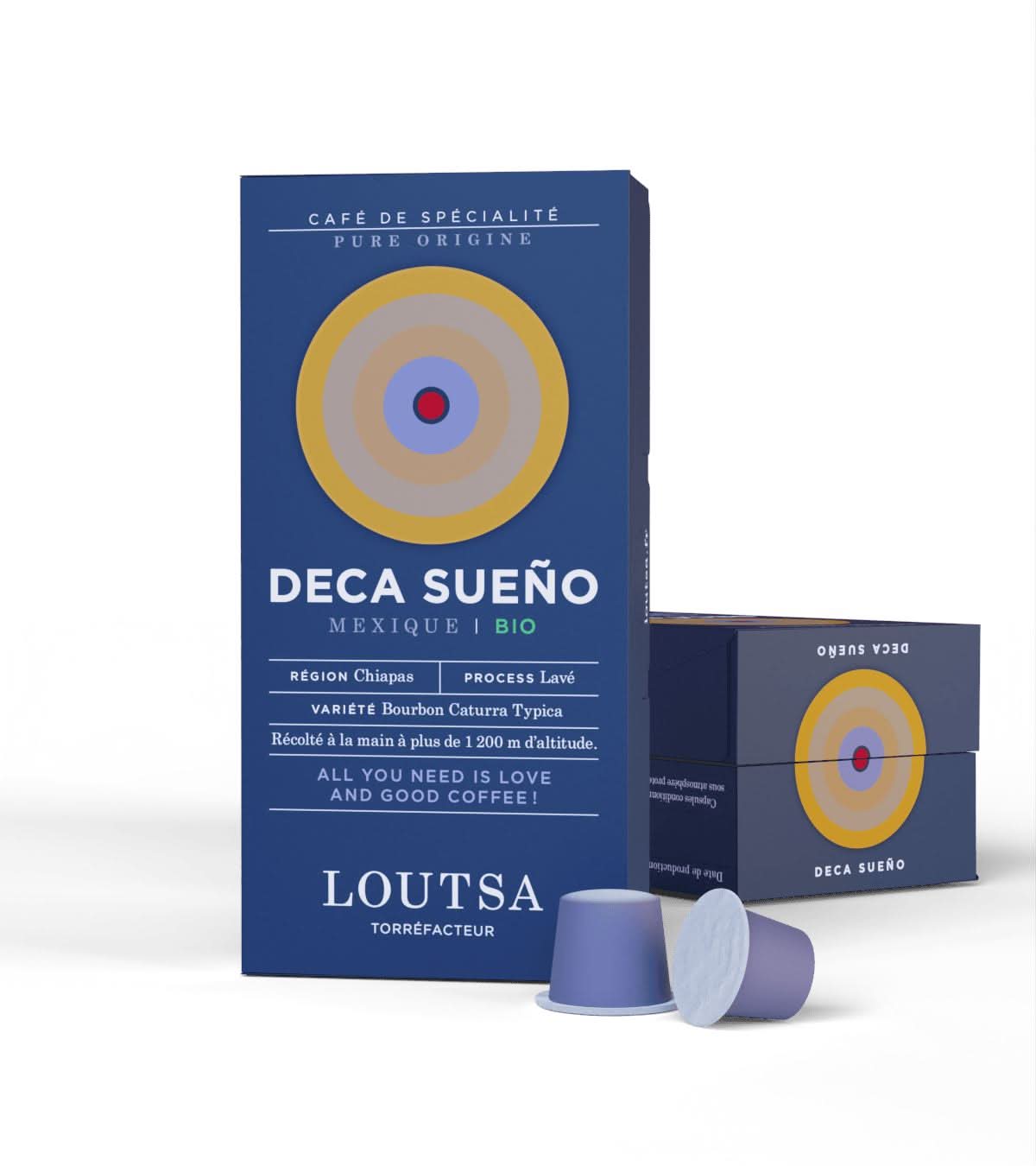 Capsules DECA SUENO BIO Café Mexique